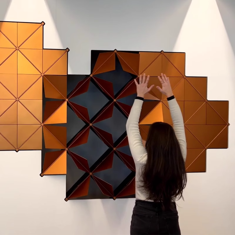 Everchanging Space – flip disks,FLIP DOT,Flip-Disc,Kinetic Art,Light ...