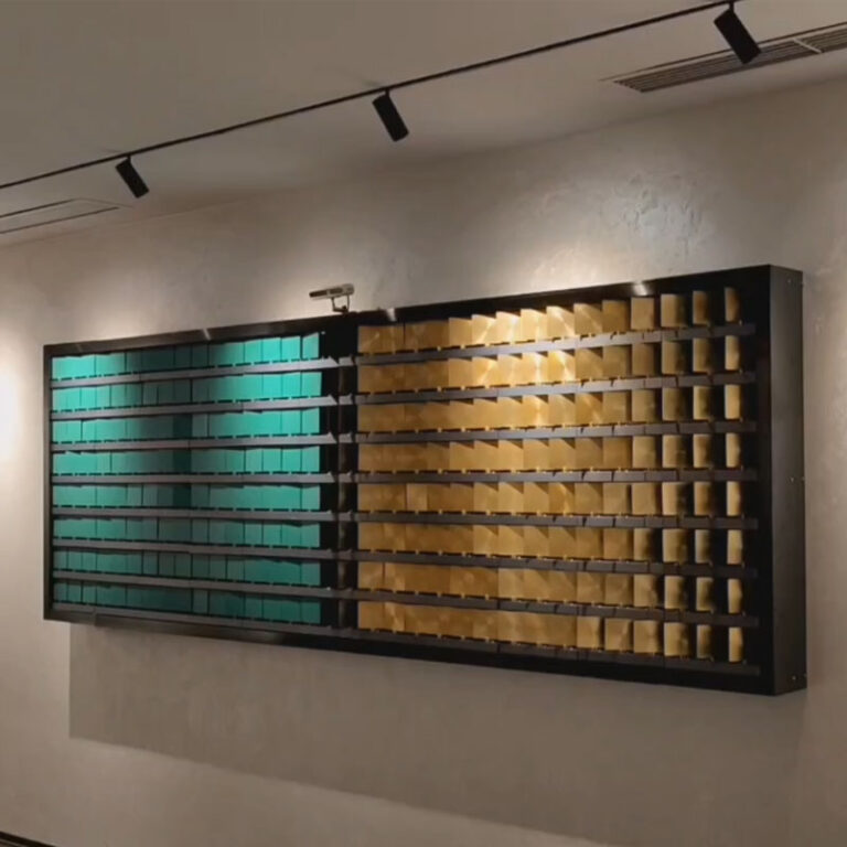 Everchanging Space – flip disks,FLIP DOT,Flip-Disc,Kinetic Art,Light ...